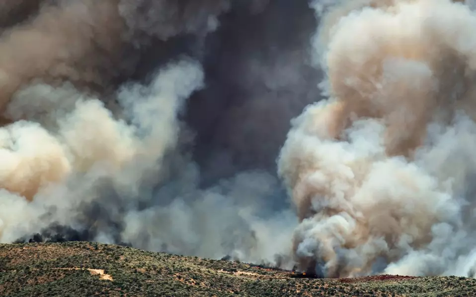 humo de incendios forestales