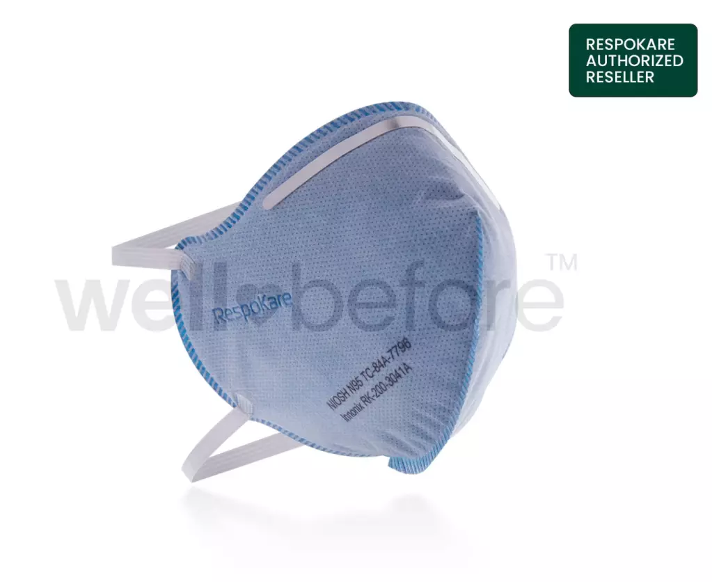 Mask respiratè chirijikal RespoKare N95