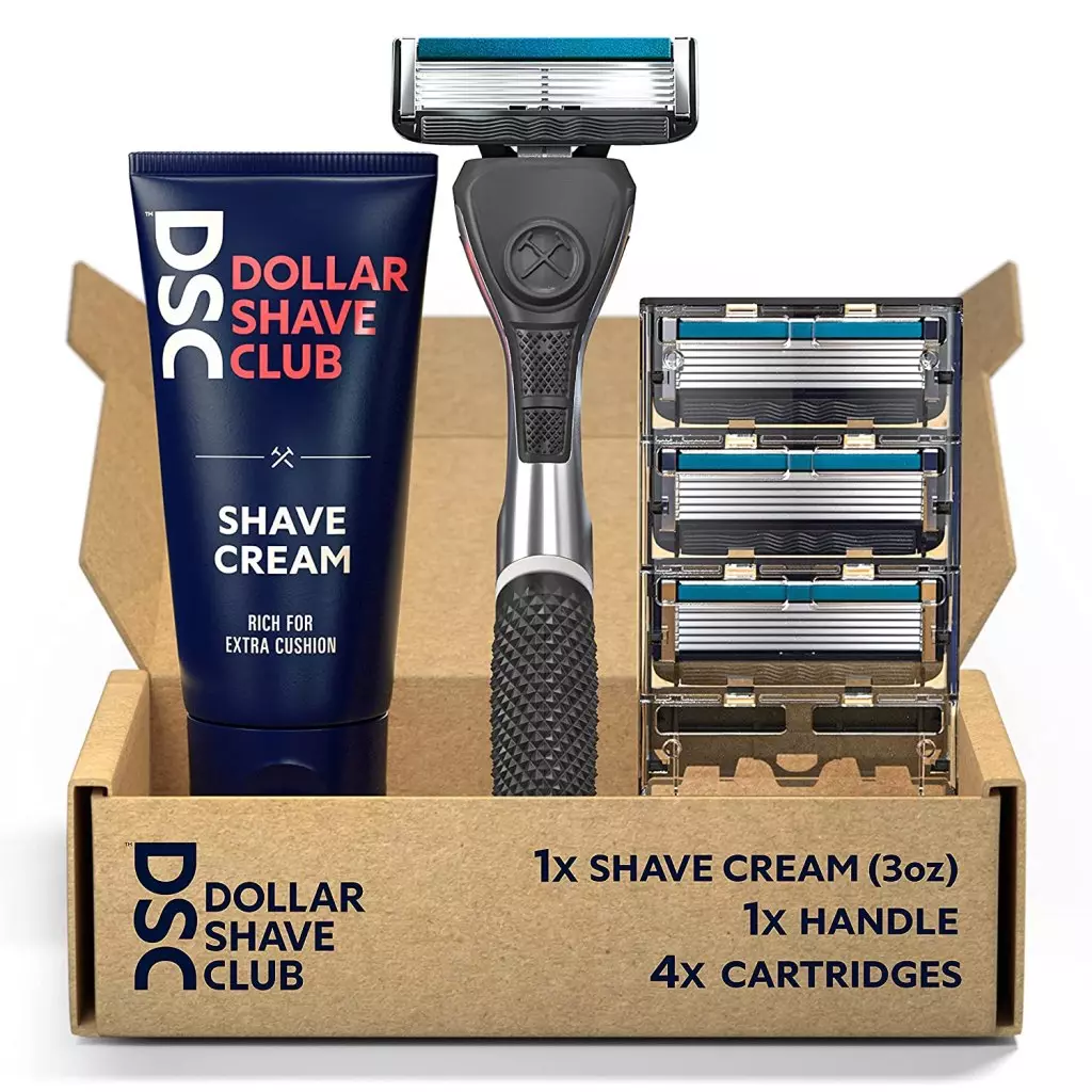 kit d'inici del dollar shave club