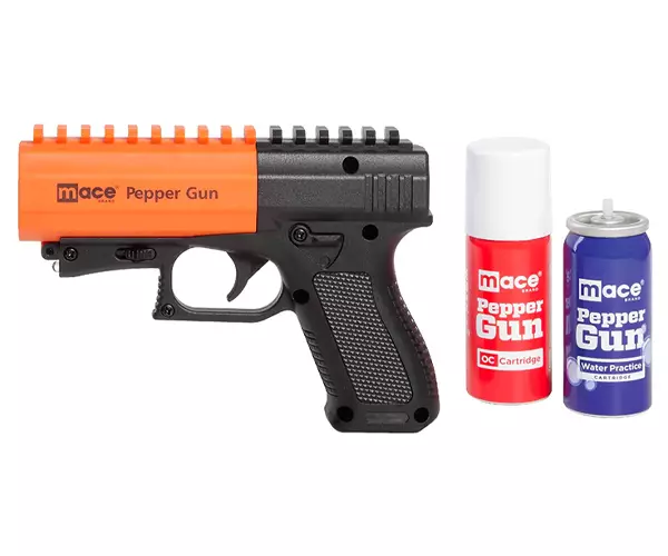 mace pepper spray guns