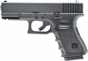 arfau hunan amddiffyn dynion Glock 19 BB Gun Air Pistol