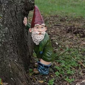 DiyCraftProjectCo funny garden gnome, lawn gnome