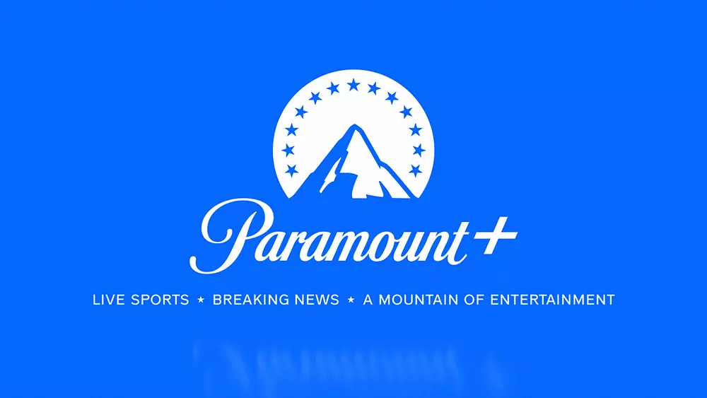 Logo sèvis Paramount Plus Streaming