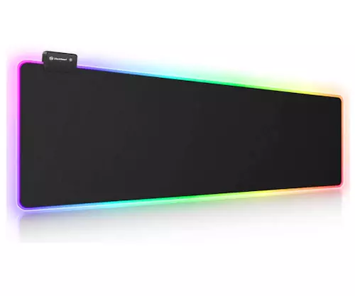 UtechSmart RGB ライトアップ ゲーミング マウス パッド