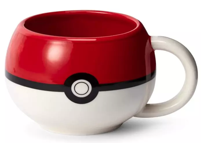 Pokeball Moulded Mug