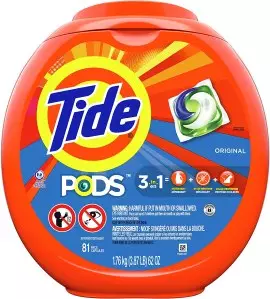 tide pods detergent ຊັກ