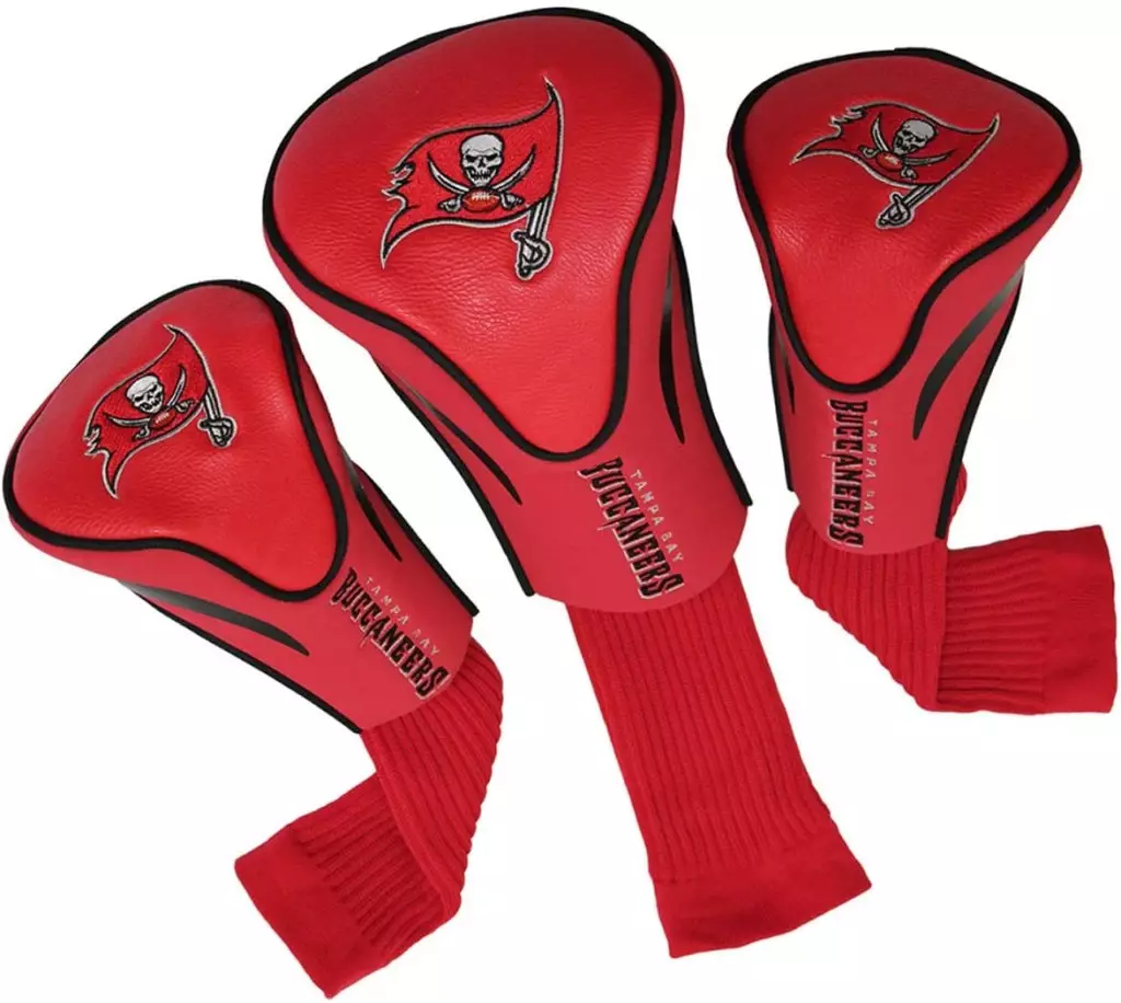 Echipament de golf NFL Tampa Bay Buccaneers Pachet de 3 căptușeală Contour Fit