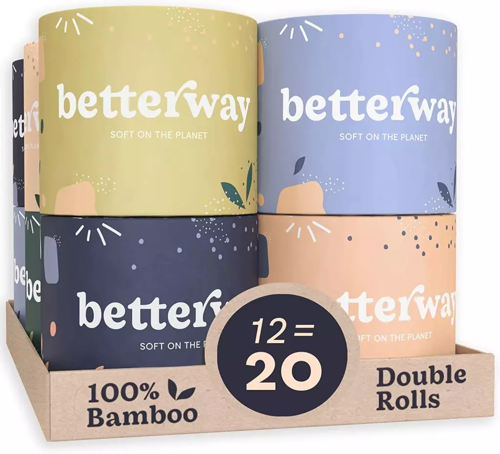 Betterway bambuk tualet kağızı