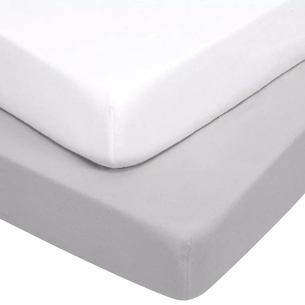 TILLYOU Flanell Katoen Fitted Crib Sheets