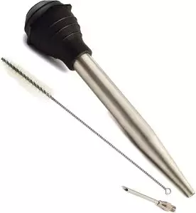 Norpro Deluxe Stainless Steel Baster, pinakamahusay na turkey baster