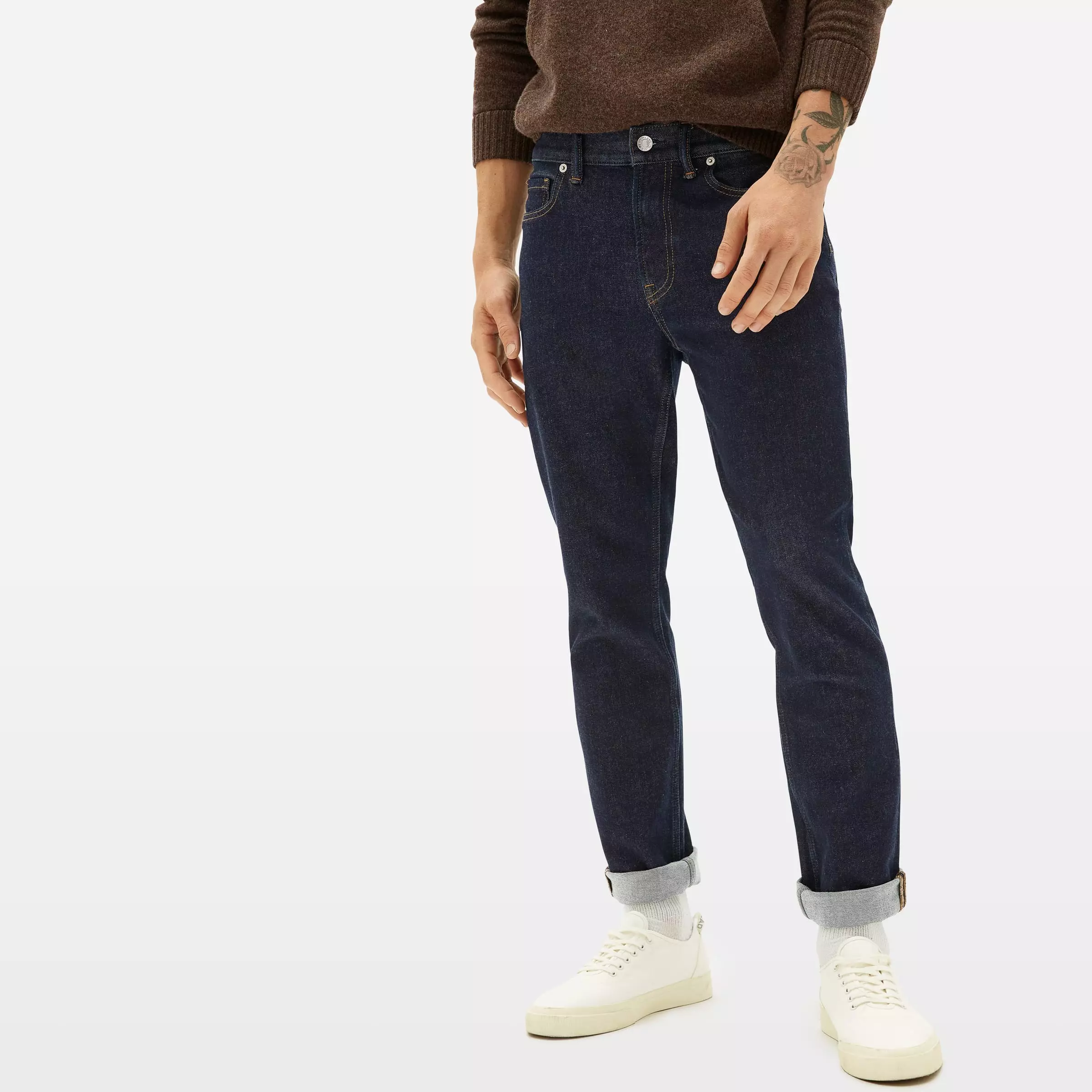 Everlane Slim ខោខូវប៊យសរីរាង្គ 4-Way Stretch