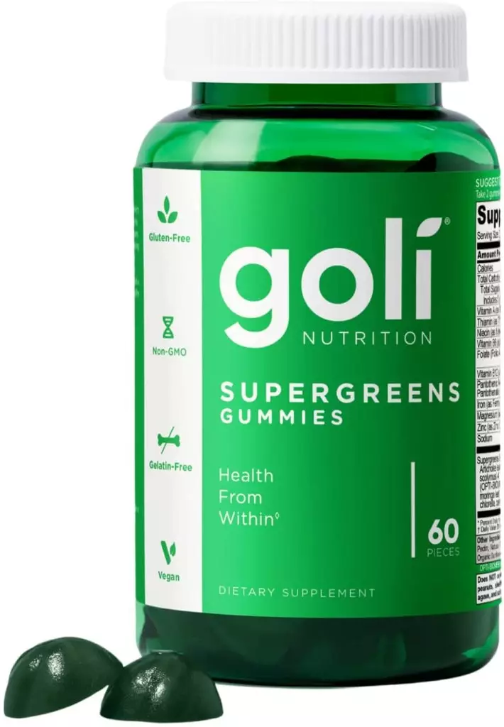 GOLI SUPERGREENS วิตามินกัมมี่