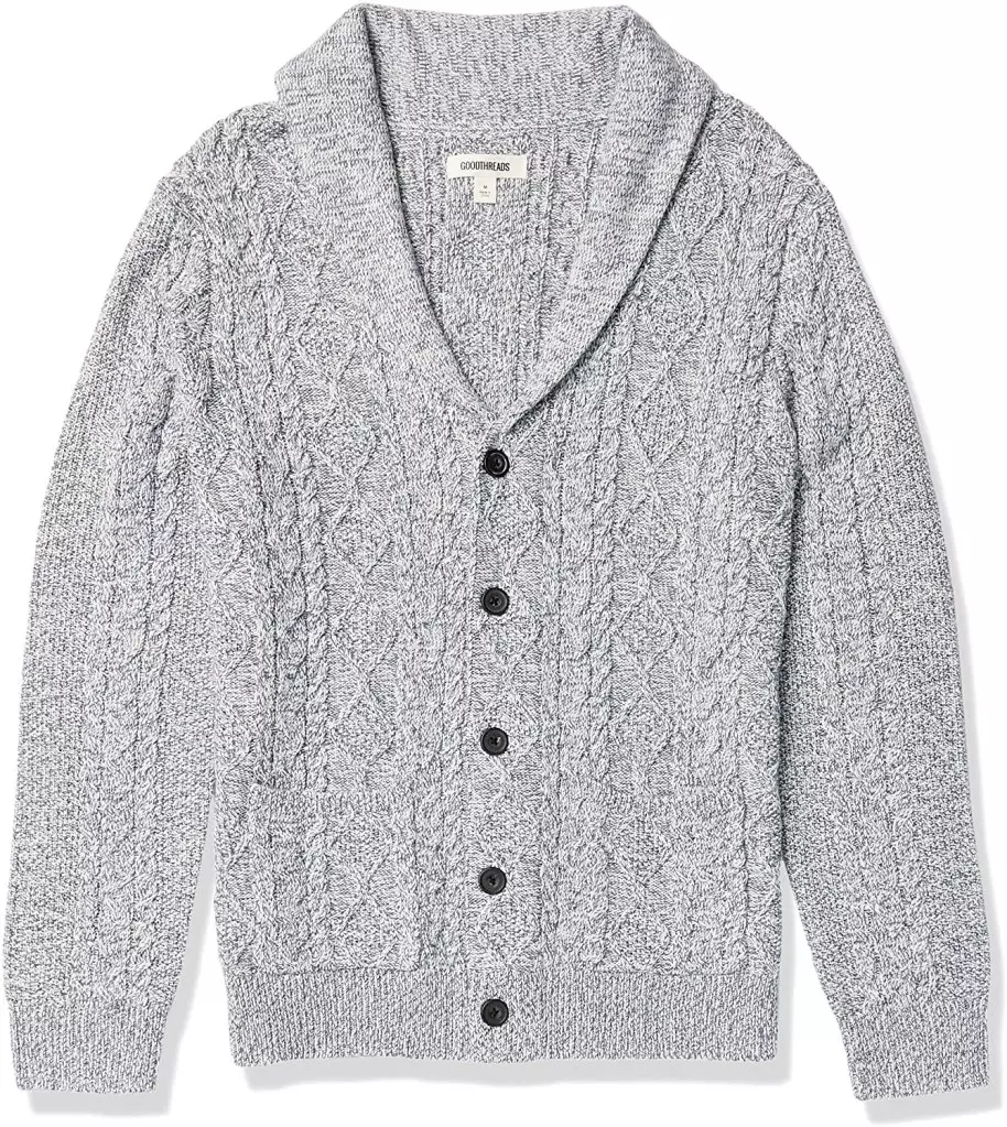 Le meilleur cardigan châle pour homme cet hiver.