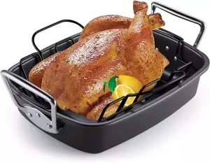 turkey roaster pans cook n home nonstick