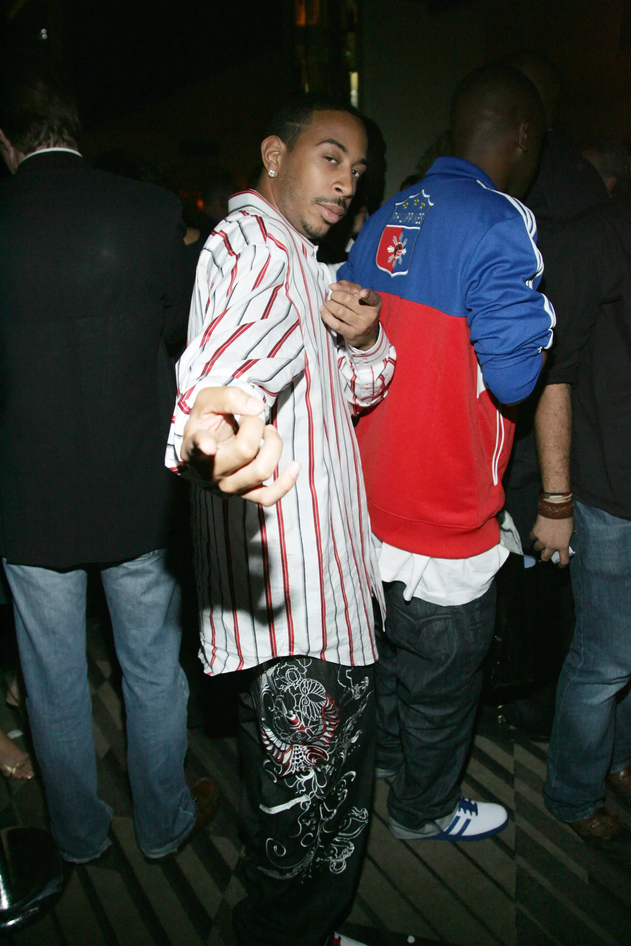 Rapparen Ludacris deltar i Usher Fragrance-festen på Cipriani's i New York.