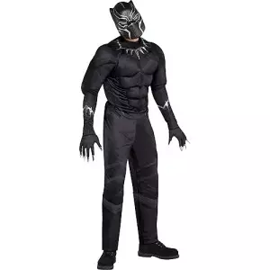 kostum adult Black Panther, kostumi Marvel Halloween