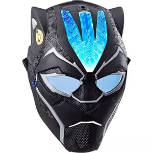 I-Black Panther vibranium mask, izingubo ze-Marvel Halloween