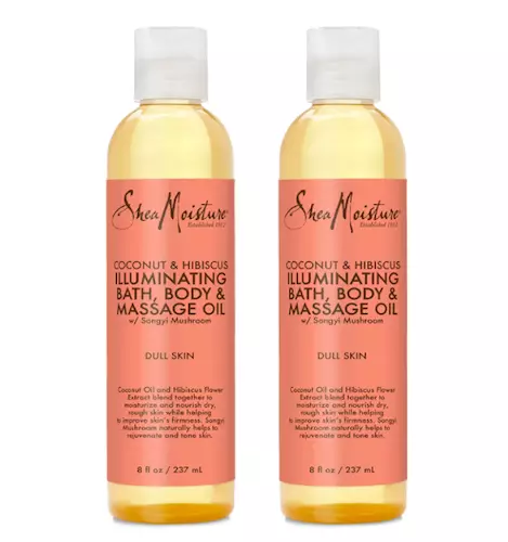 SheaMoisture Coconut Hibiscus Massage Oil