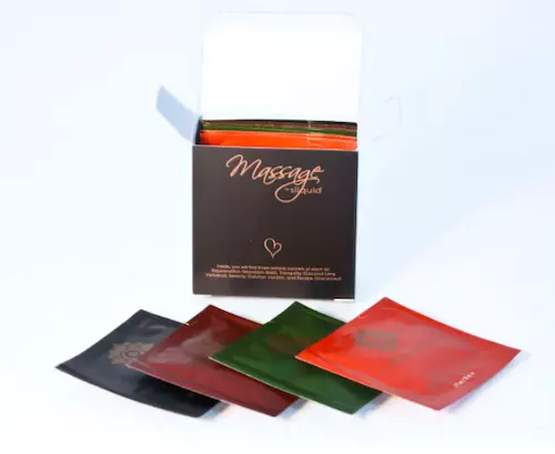 Sliquid Massage Oil Cube 12-Pack