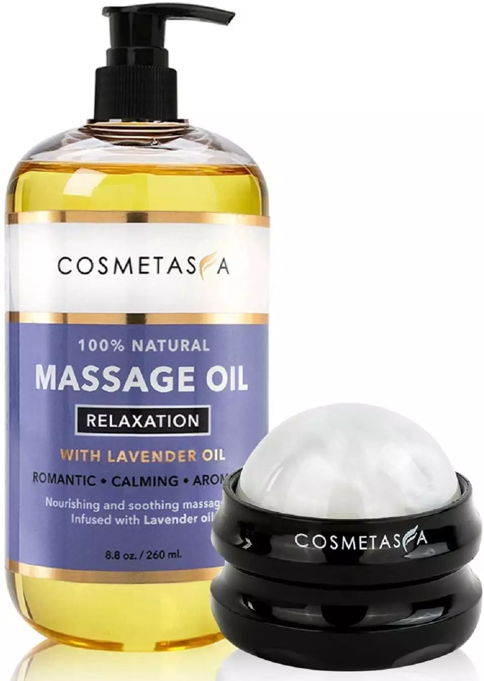 I-Coetasa Sensual Lavender Massage Oil, ioli yokuphulula i-oyile