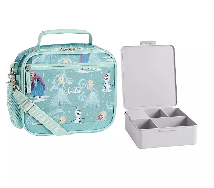 Mackenzie Aqua Disney Frozen Cold Pack Lunch Bento Set