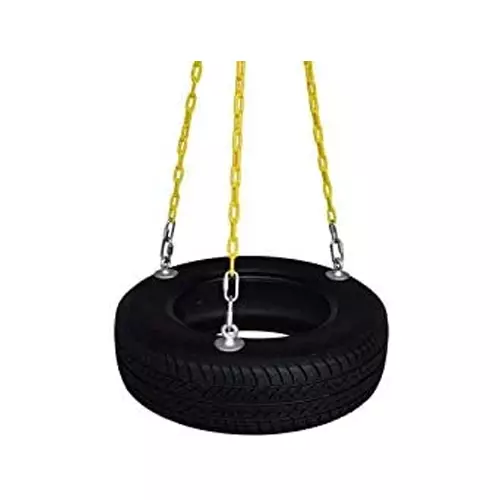 Safari swings Fun Old Fashioned Real Rubber Tyre Swing Set