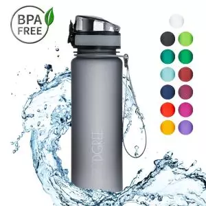 bpa free ibhotile yamanzi angwevu kunye flip isiciko