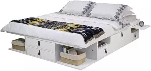 posteľ s úložnou platformou memomad bali