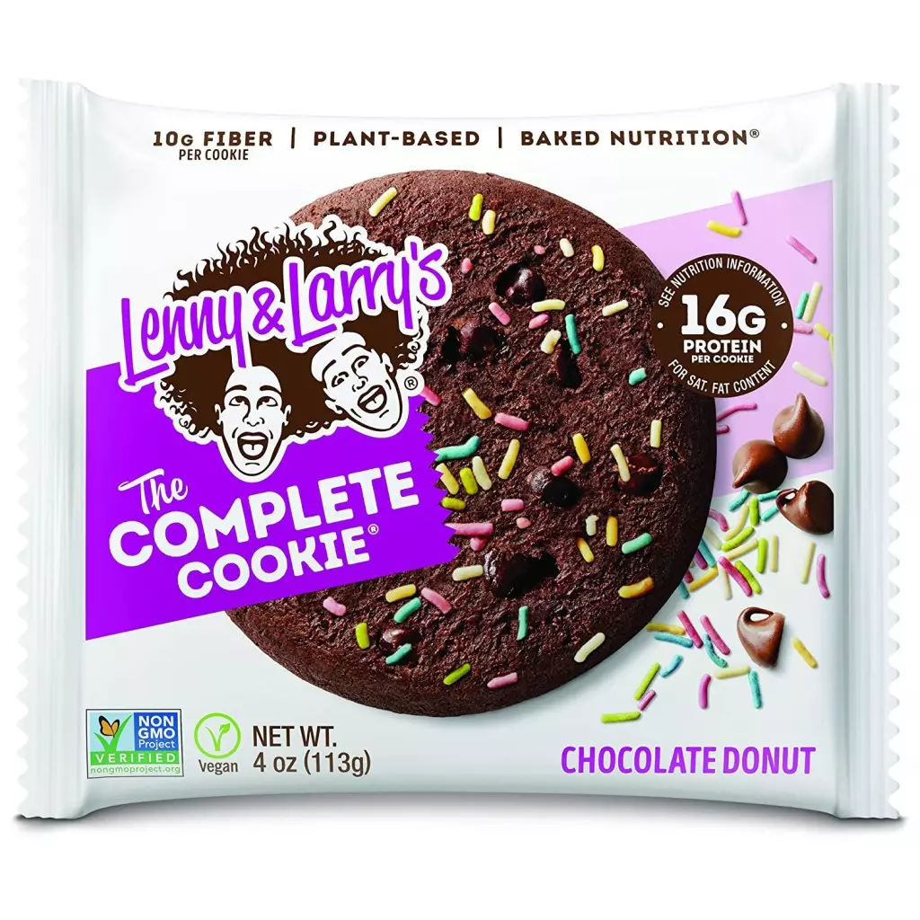 El donut complet de xocolata de galetes de Lenny & Larry
