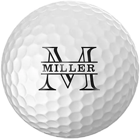 Infusion Personalized Name Initial Golf Balls