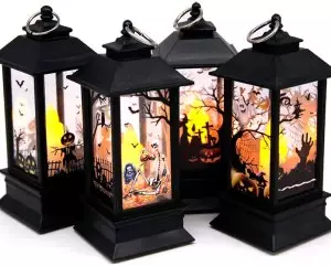 Lanternes portatives d'Halloween