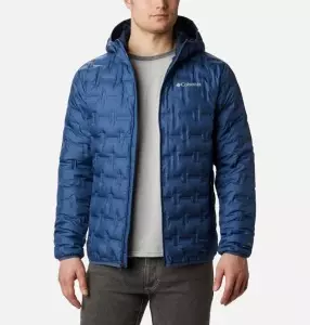 Columbia xhaketë delta ridge për meshkuj me kapuç, xhaketat më të mira pufer