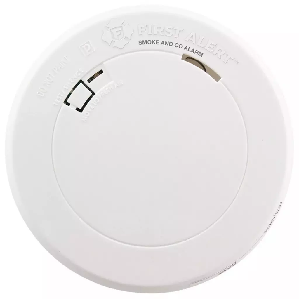 ការជូនដំណឹងដំបូង PRC710 Slim Smoke & Carbon Monoxide Detector with Photelectric Sensor