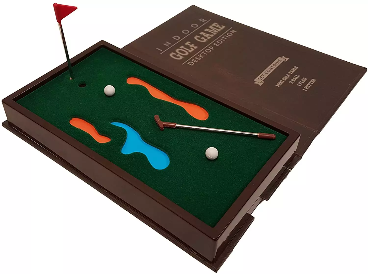 Lojë Mini Desktop Golf Ekzekutive e Barwench Games, dhuratat më të mira për kolegët