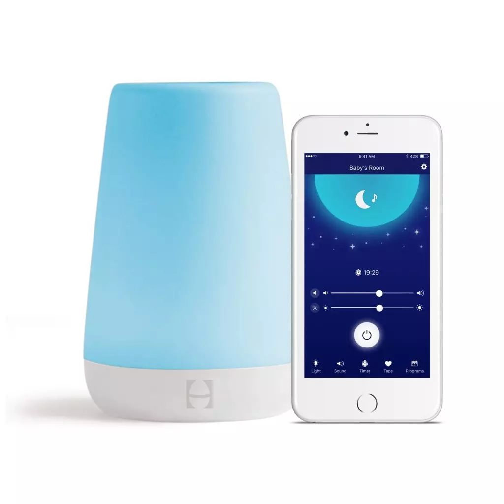 Hatch Baby Rest Sound Machine, Night Light y Time-to-Rise