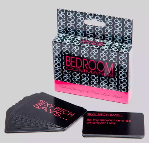 Bedroom Commands Sex Game Cards