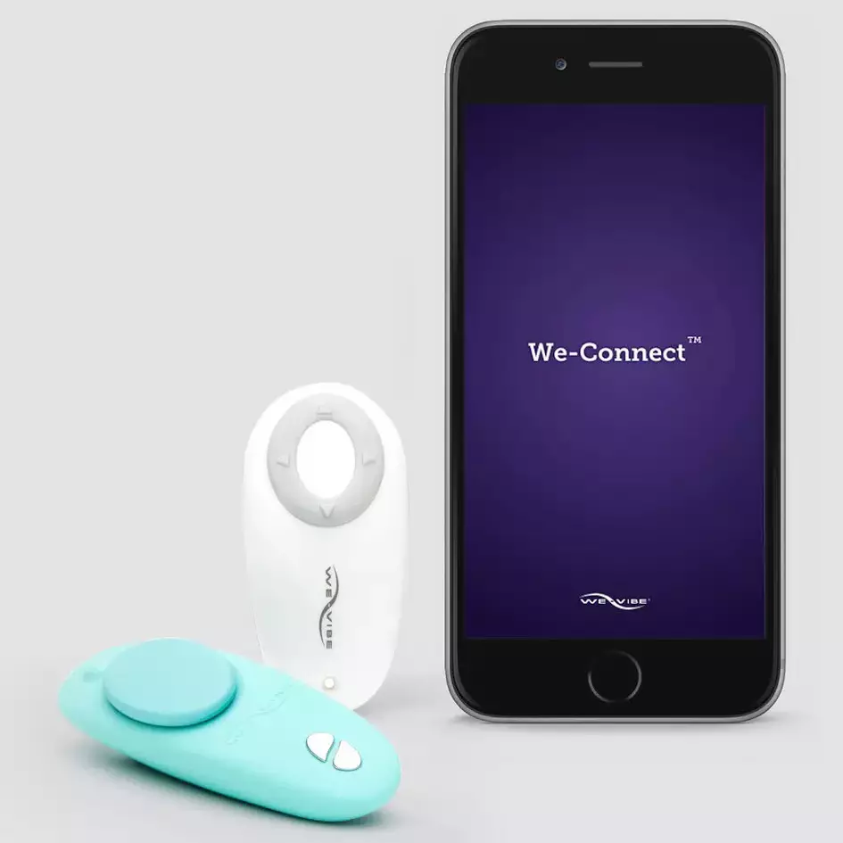 We-Vibe Moxie App uye Remote Controlled Kupfeka Clitoral Panty Vibrator