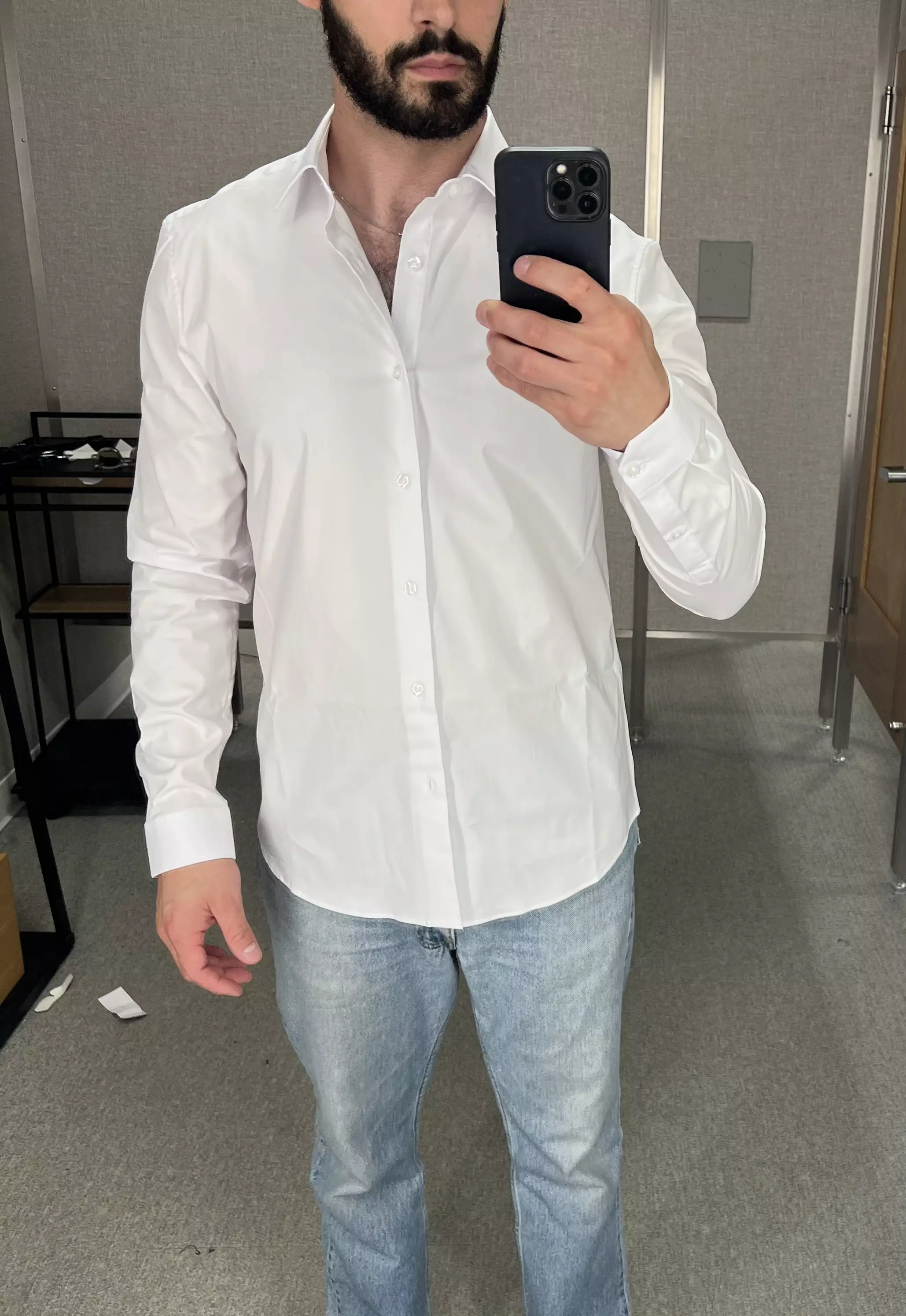 最好的白色礼服衬衫，Asos 礼服衬衫