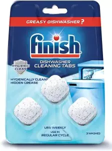 sredstvo za čišćenje perilice posuđa završiti u pranju