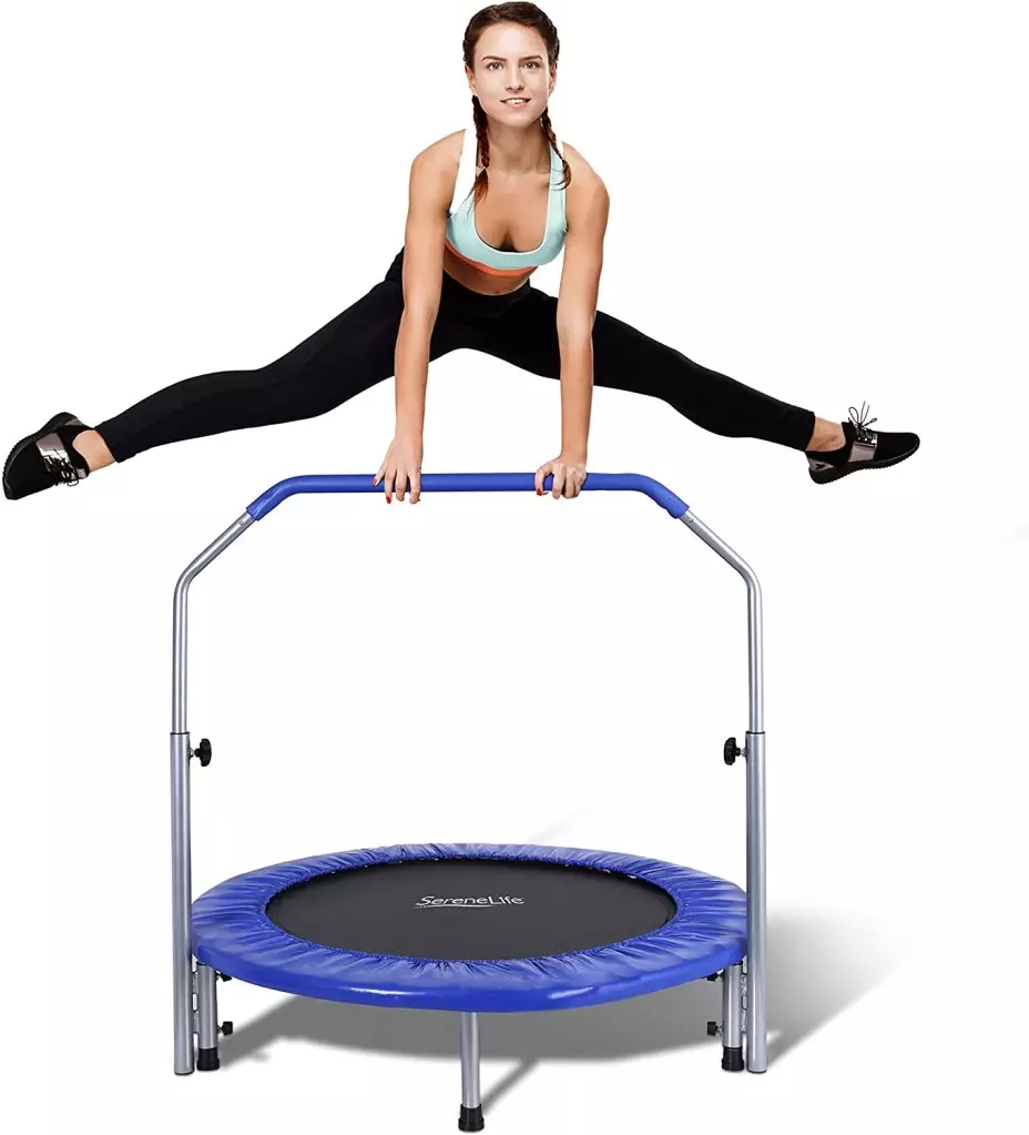 SereneLife trampoline, fitness trampoline, oefening trampoline