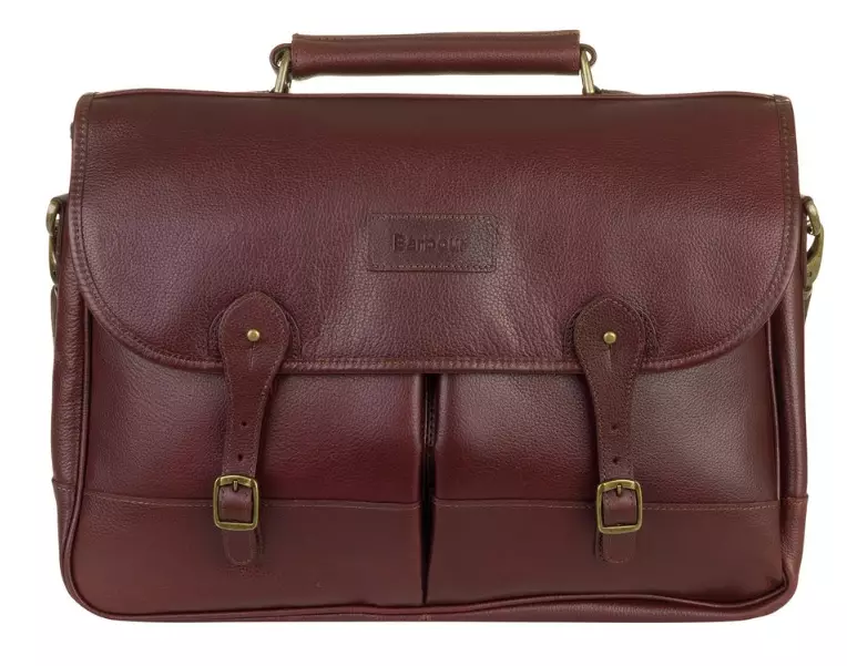 Barbour Briefcase កាបូបមេធាវីស្បែក