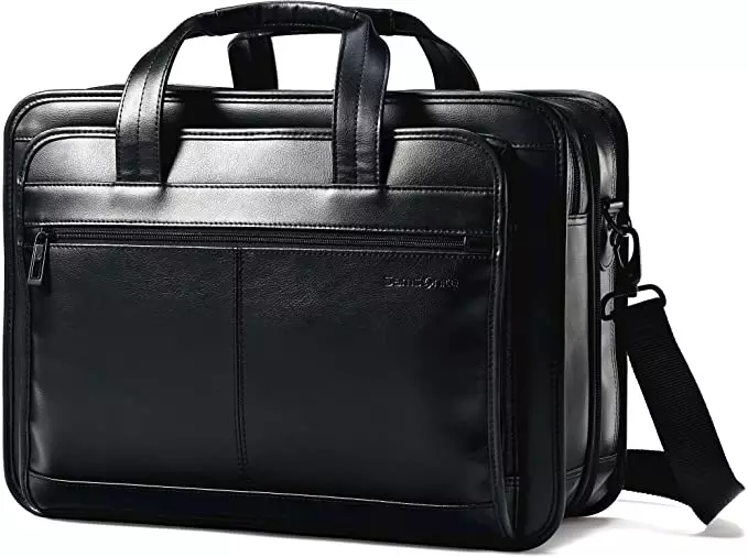 migliori valigette per avvocati - custodia in pelle samsonite