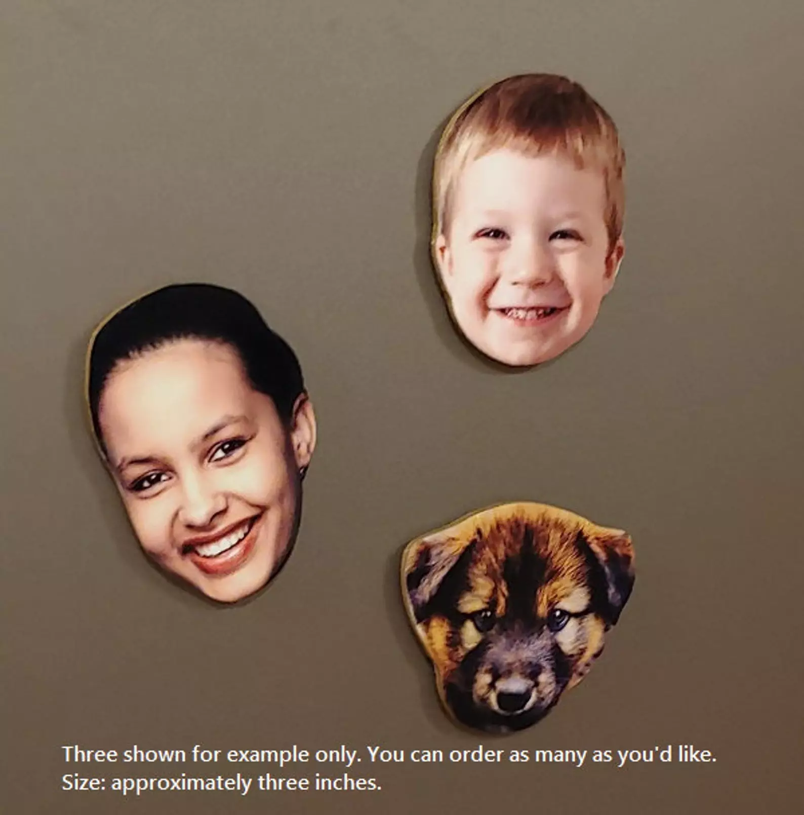 Персонализирани магнити за хладилник Family Faces