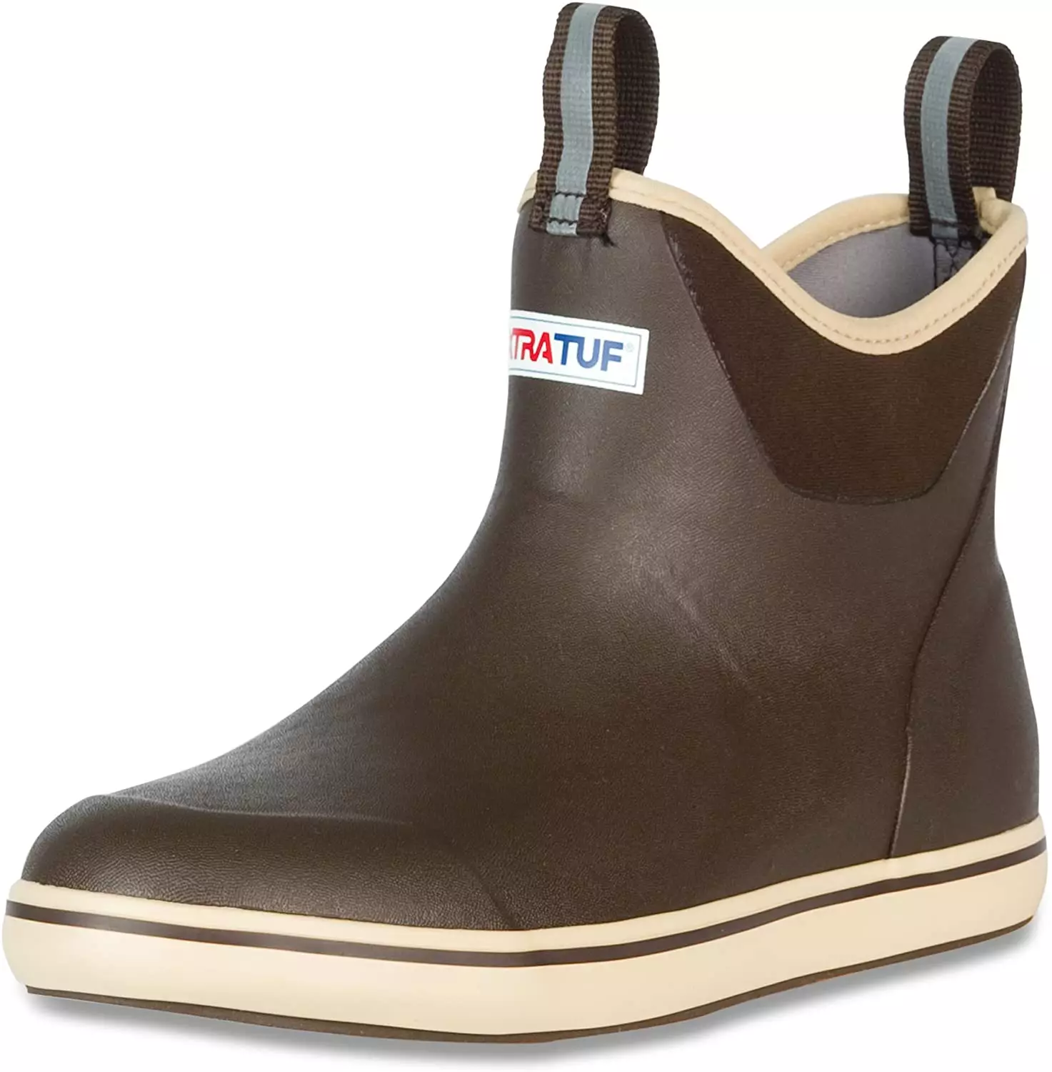 Ang Xtratuf Men's 6-Inch nga Waterproof Ankle Deck Boot nga brown