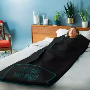 Инфракрасное одеяло для сауны HigherDOSE, лучшие инфракрасные одеяла