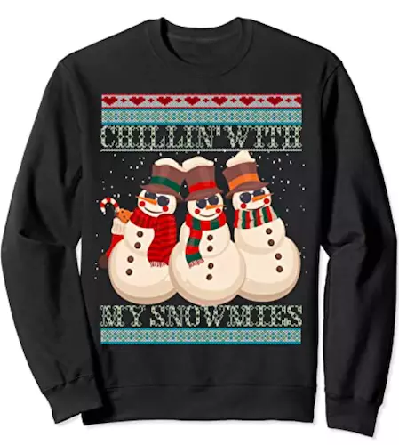 Christmas Snowman Funny Isipho Idea Designs