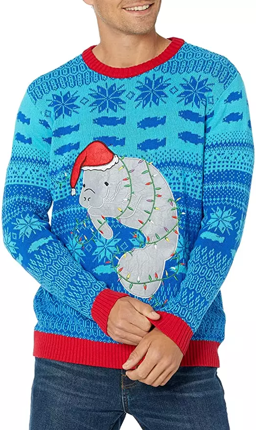 ламантиновый рождественский свитер