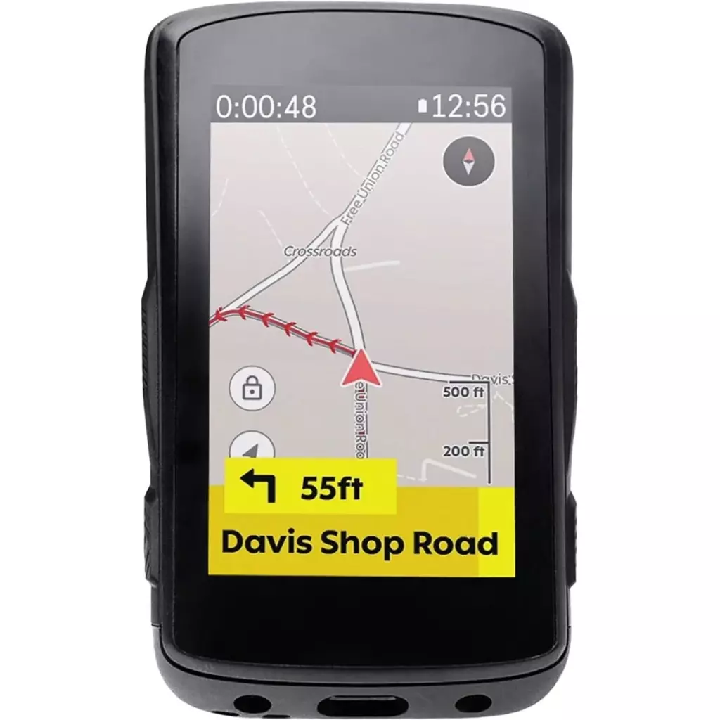 Fiets GPS, gruis fietsry toerusting