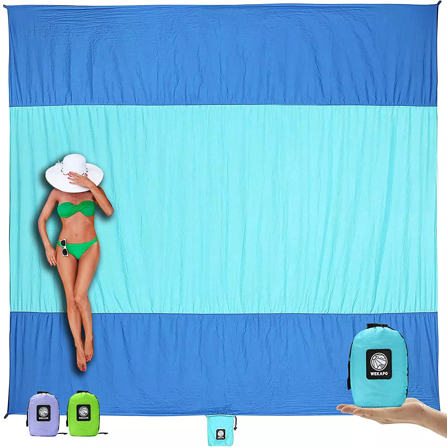 Wekapo Sand Free Beach Blanket