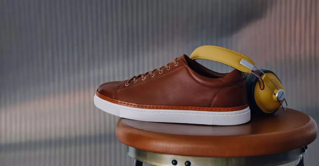 Wolverin Blvd Sneaker sa cognac